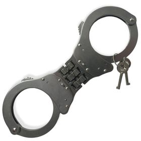 Ballistic Stainless Steel Triple Hinged Handcuffs | Shop Today. Get it ...