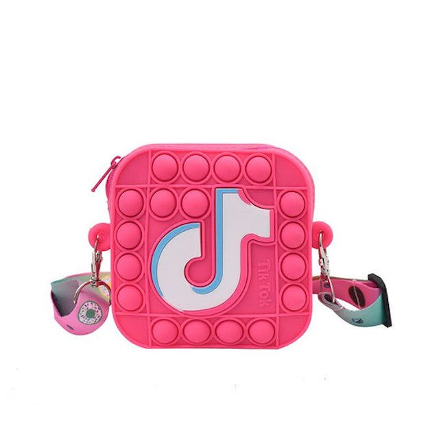 Tik-Tok Pop-IT Shoulder Bag Purse In Fashion Tie Tok Shoulder Bag Pop ...