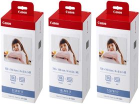 Canon Selphy KP-108IN Ink and Paper Set Pack of 3 (108 Prints) | Shop ...