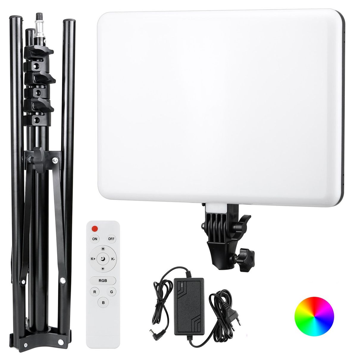 Professional 50W RGBW LED Studio Light For Photo & Video | Shop Today ...