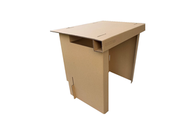 QuickDesk Cardboard Desk Workstation - Large (800x600x750mm) | Shop ...