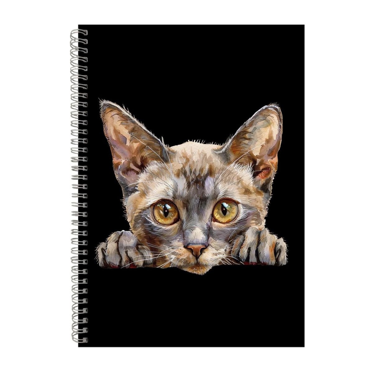 Arabian Mau A4 Notebook Spiral Lined Trendy Notepad Cat Idea 371 | Shop ...
