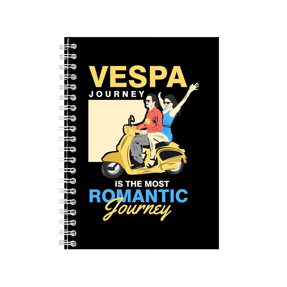 Vespa Journey Notebook Scooter Gift Idea A5 Notepad 149 | Shop Today ...