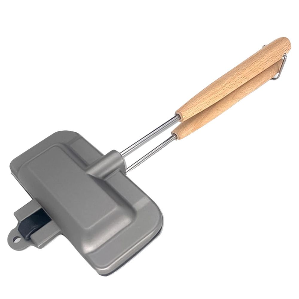 Kitchen Double Sided Nonstick Breakfast Sandwich Jaffle Maker 22cm ...