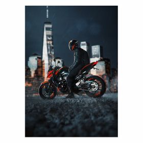 Midnight Orange Drive stand - A1 Poster | Shop Today. Get it Tomorrow ...