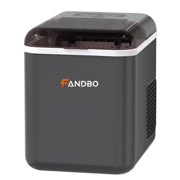 FANDBO Smart Ice Maker Countertop 15kg/24hrs 6 Mins 9 Bulletwith ...