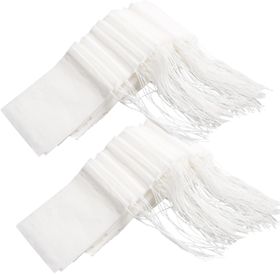 Disposable Drawstring Filter Bags for Loose Leaf Tea - 100 Pack (5cm x ...