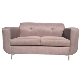 Leandre 2 Seater Tuxedo Sofa Brown Col. AK5 | Shop Today. Get it Tomorrow! | takealot.com
