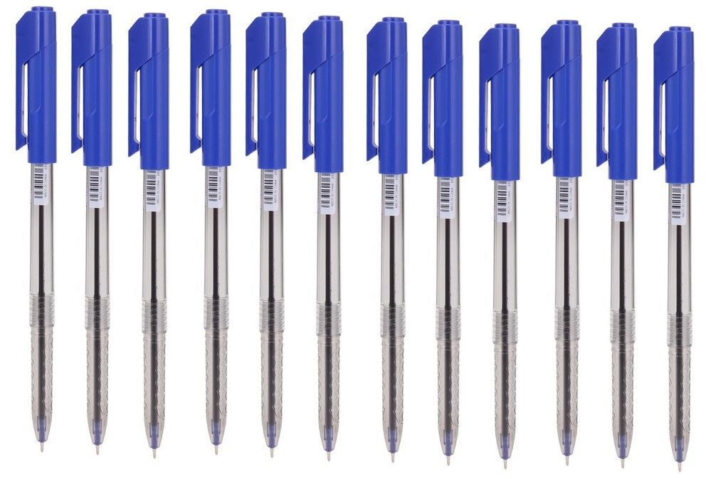 DELI Pack Of 12 Blue Ballpoint Pens - Q00830 | Shop Today. Get it ...