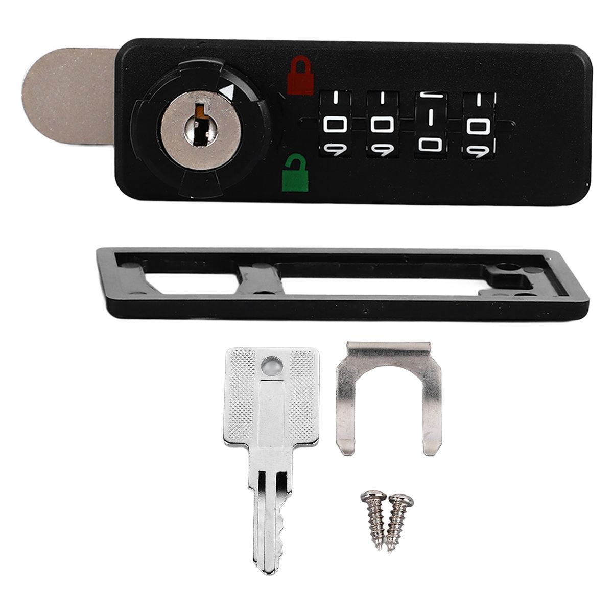 4-Digit Mechanical Dial Combo Lock | Shop Today. Get it Tomorrow ...