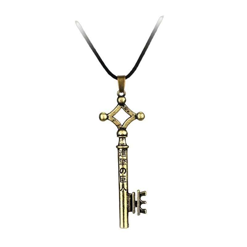 Attack on Titan Anime Eren Basement Key Necklace | Shop Today. Get it ...