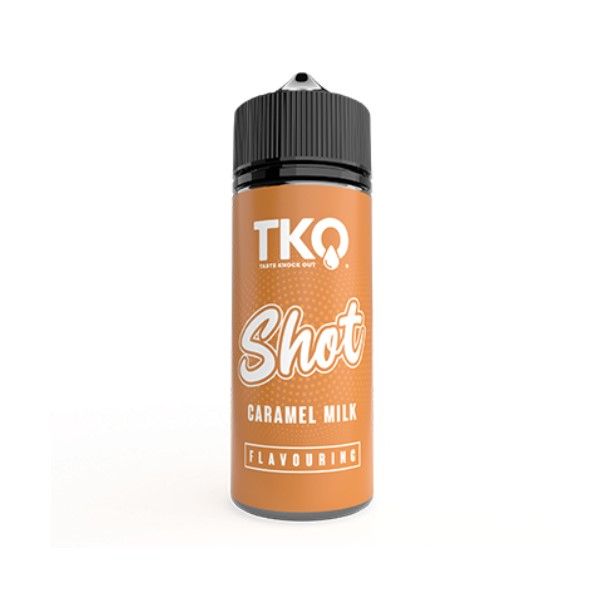 TKO Longfill Aroma Vape Flavouring Shot - Caramel Milk | Shop Today ...