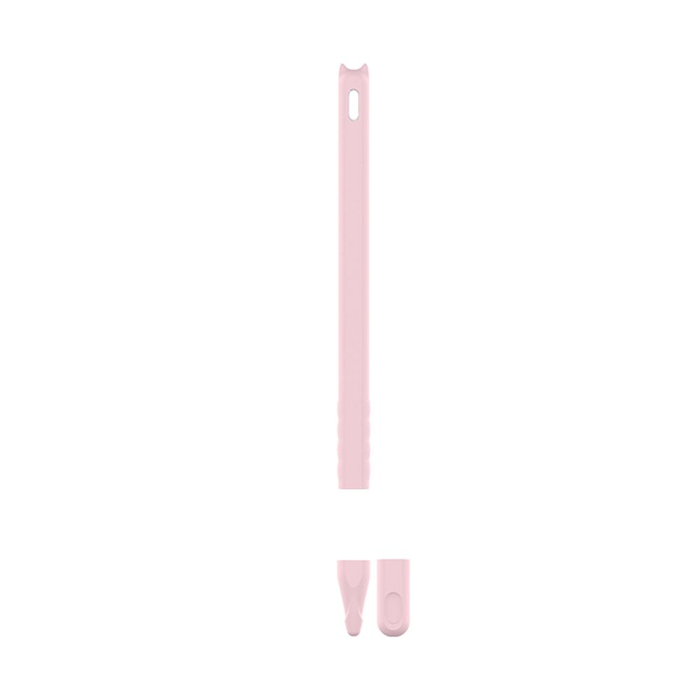 Cute Cat Ear Pattern Touch Stylus Pen Case For Apple Pencil 2nd - Pink ...