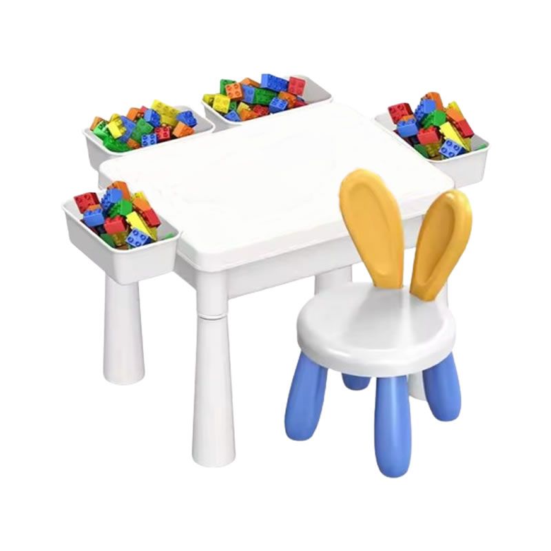 Multi-Activity Children's Indoor Building Block Table Set | Shop Today ...