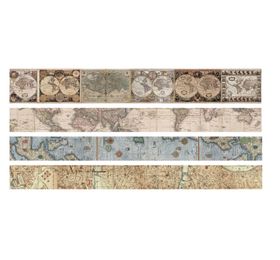Vintage Style Washi Tape - Maps (4 Rolls) | Shop Today. Get it Tomorrow ...