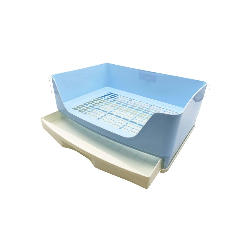 Alanes Rabbit Litter Pan Box Bunny Toilet Box Small Animal Litter Cage ...