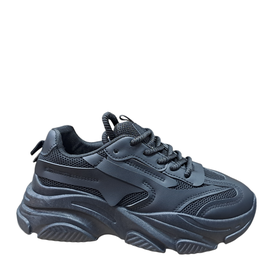 Ladies High Platform Lace up Canvas Low-Top Tekkies | Shop Today. Get ...