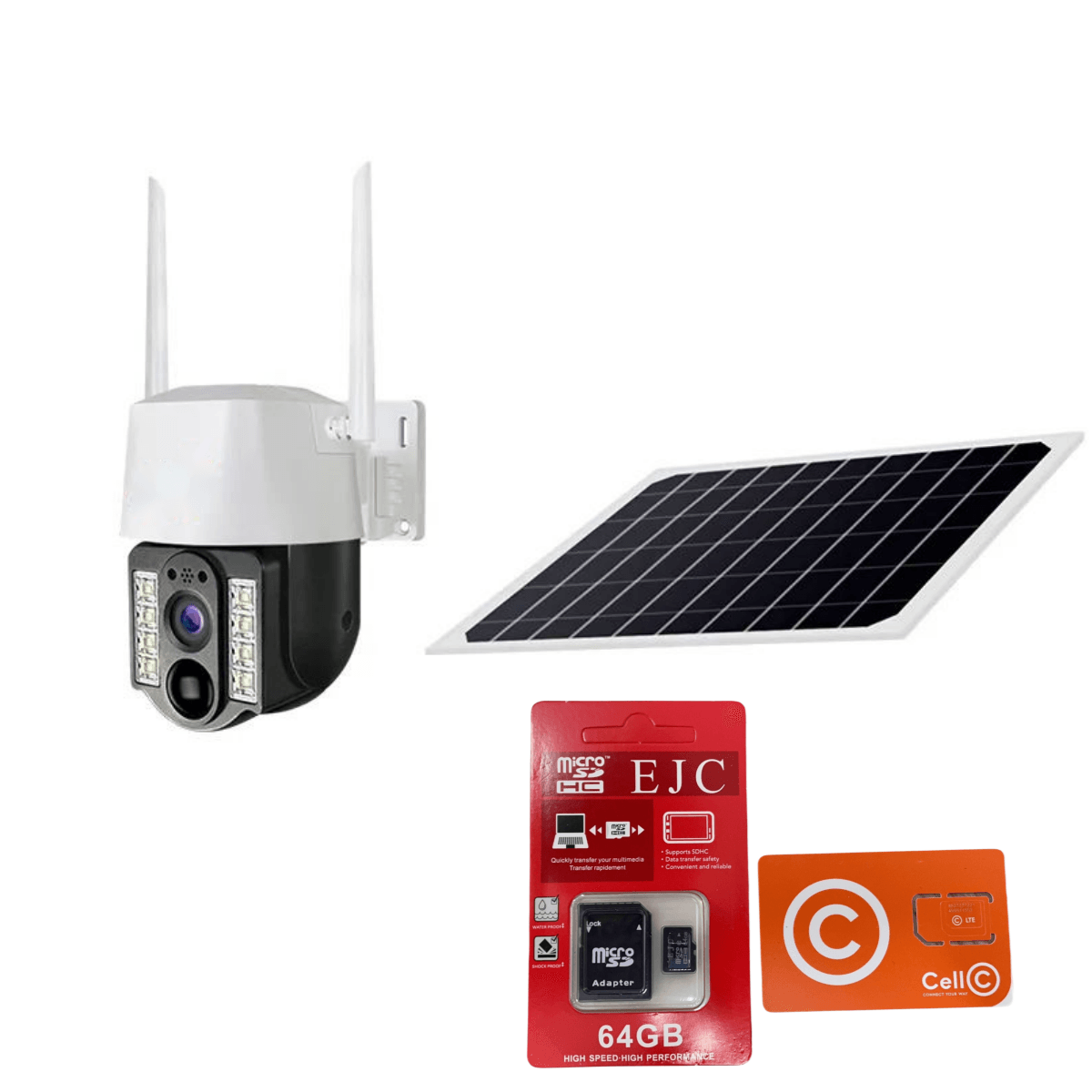 Sim Card 4G Solar Power Outdoor Intelligent Camera | Shop Today. Get it ...