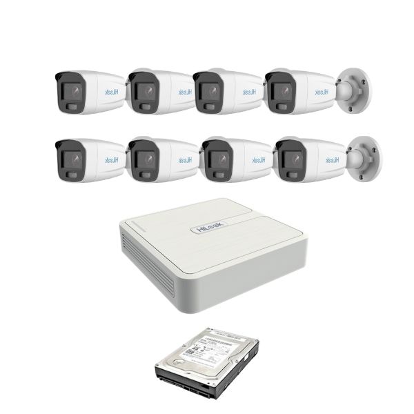 HiLook by Hikvision 8ch ColorVu IP Kit | Shop Today. Get it Tomorrow ...