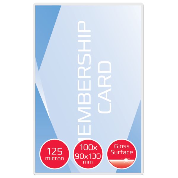GBC Card Pouch Gloss 90x130mm 250 micron | Shop Today. Get it Tomorrow ...