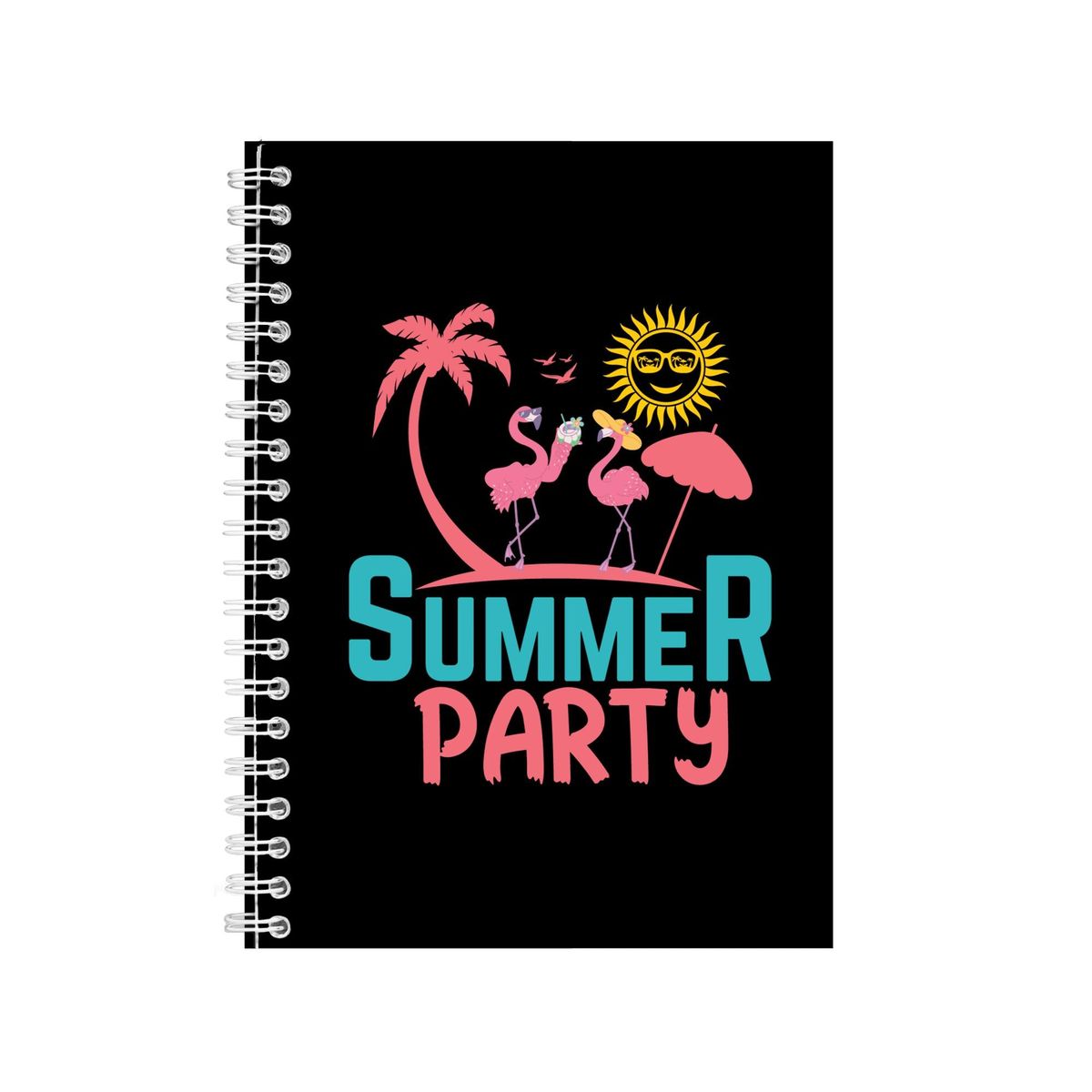 Summer Party Notebook Summer Gift Idea A5 Notepad 150 | Shop Today. Get ...