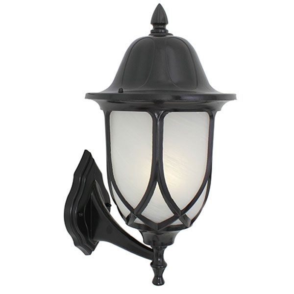 Lantern 4 Panel Alab. Up Facing Black Lamp | Shop Today. Get it Tomorrow! | takealot.com
