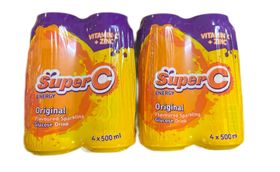 Super C Original Flavored Sparkling Glucose Drink (Vitamin C+ Zinc ...