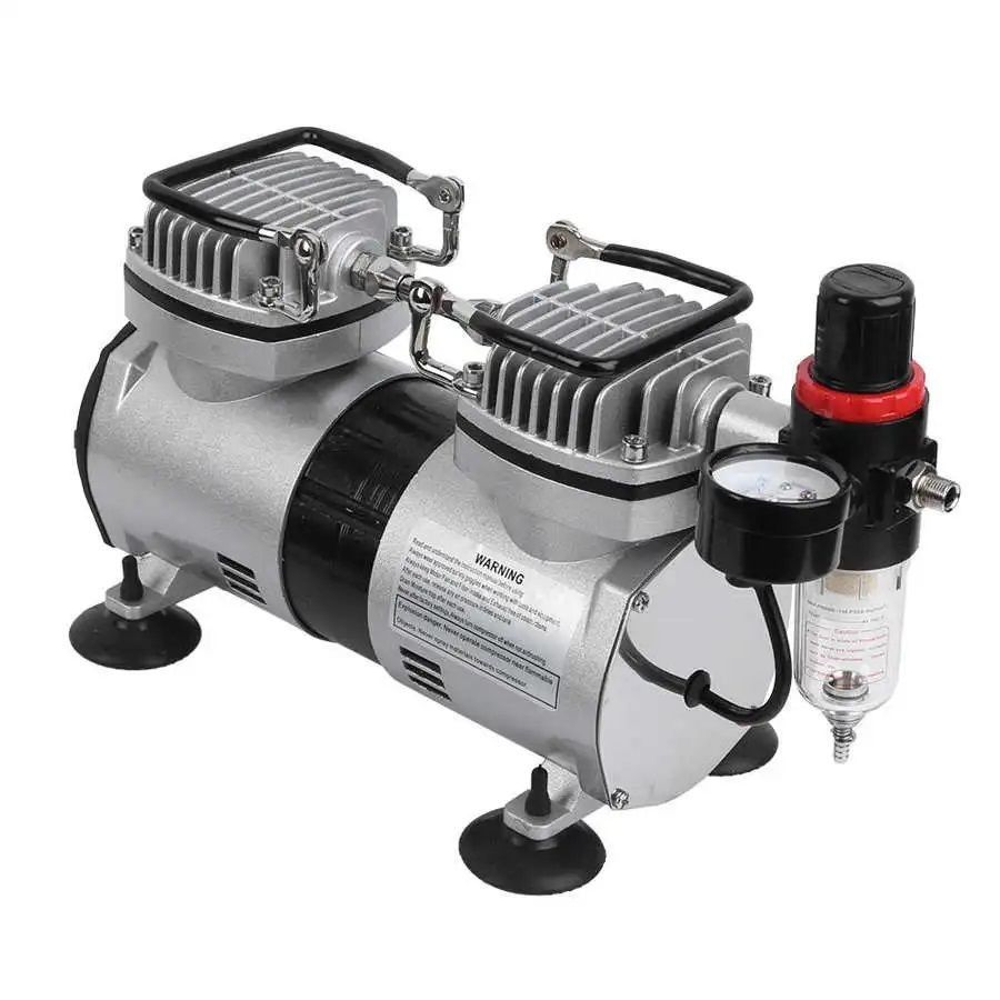 Dual Cylinder Mini Oil Free Compressor | Shop Today. Get it Tomorrow ...