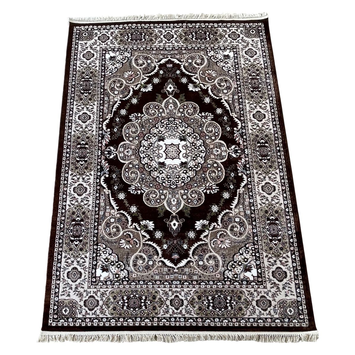 Persian Brown Floral Area Rug - 300 x 200 cm | Shop Today. Get it ...