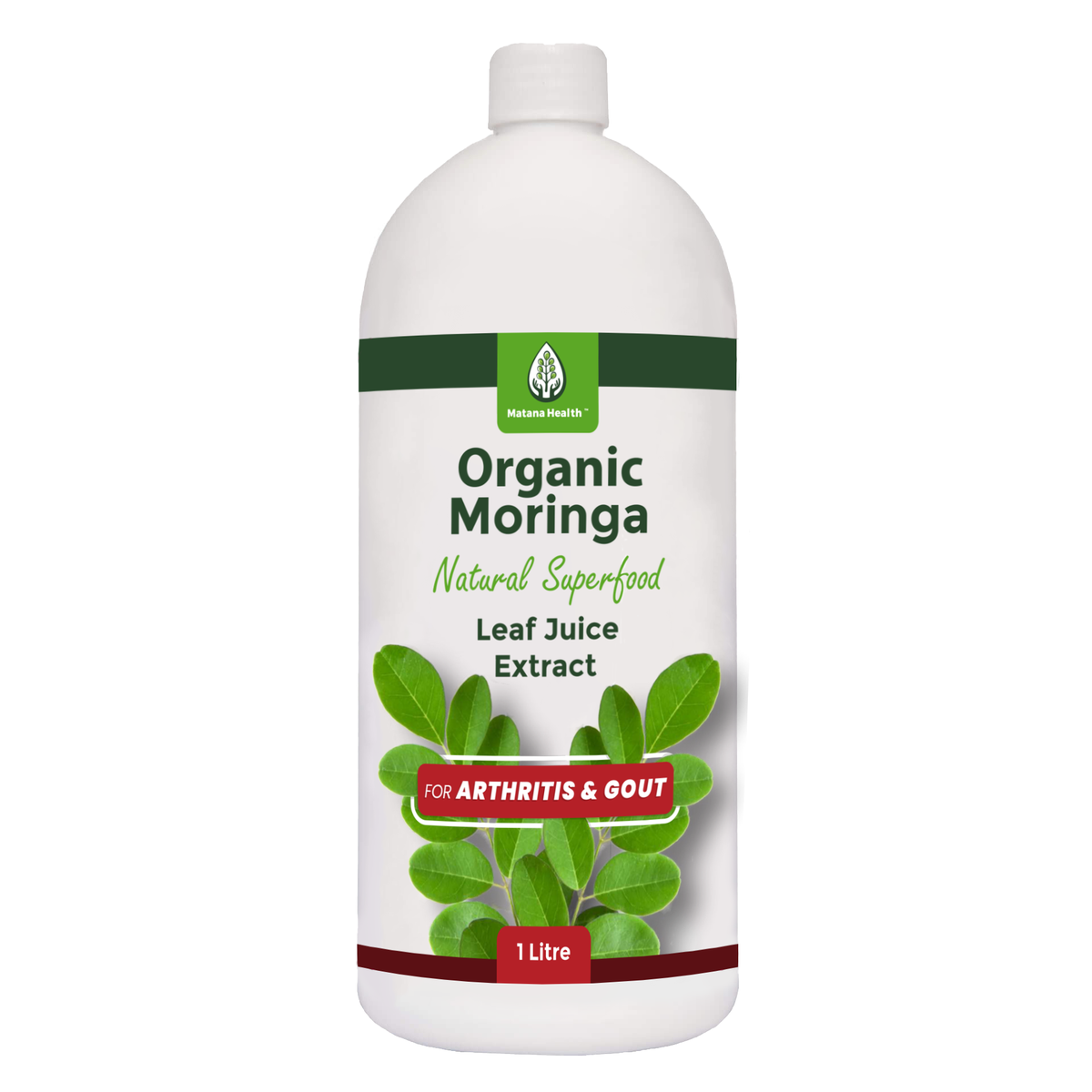 Moringa Leaf Juice Extract for Arthritis & Gout - 1 Litre | Shop Today ...