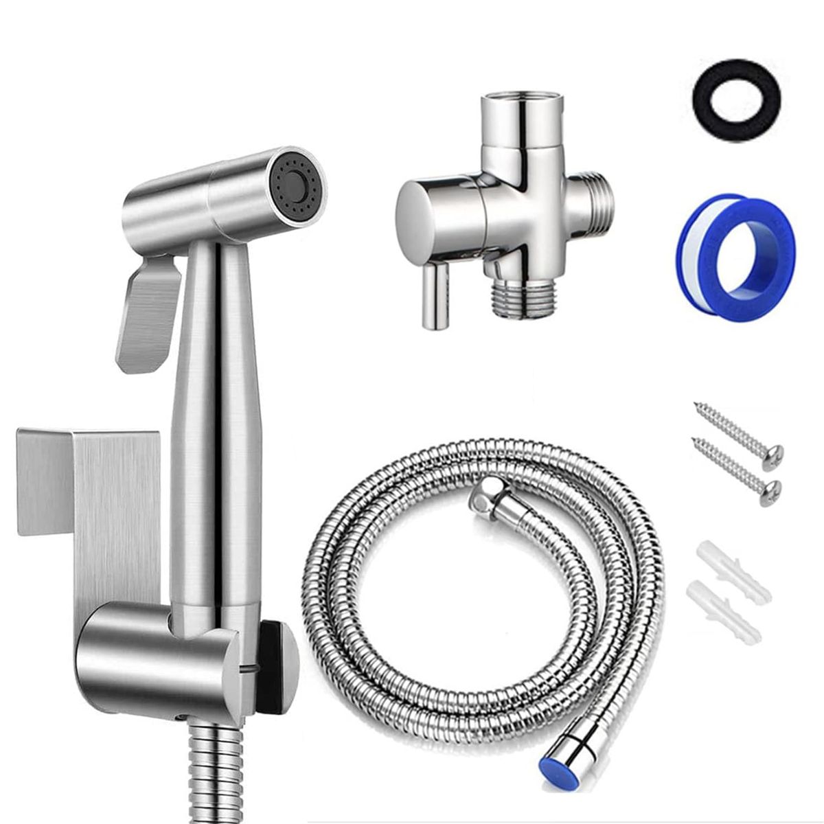 How To Use Handheld Bidet Sprayer Set For Toilets
