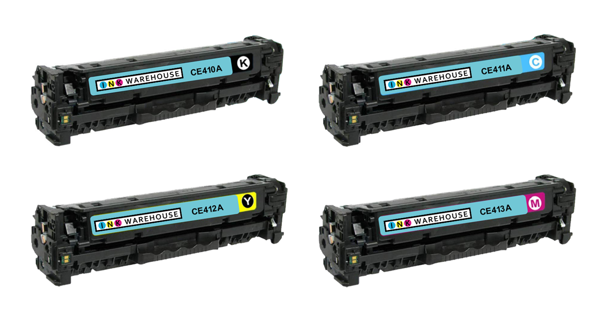 HP CE410A # 305A/411A/412A/413A Compatible Colour Toner - Multipack ...