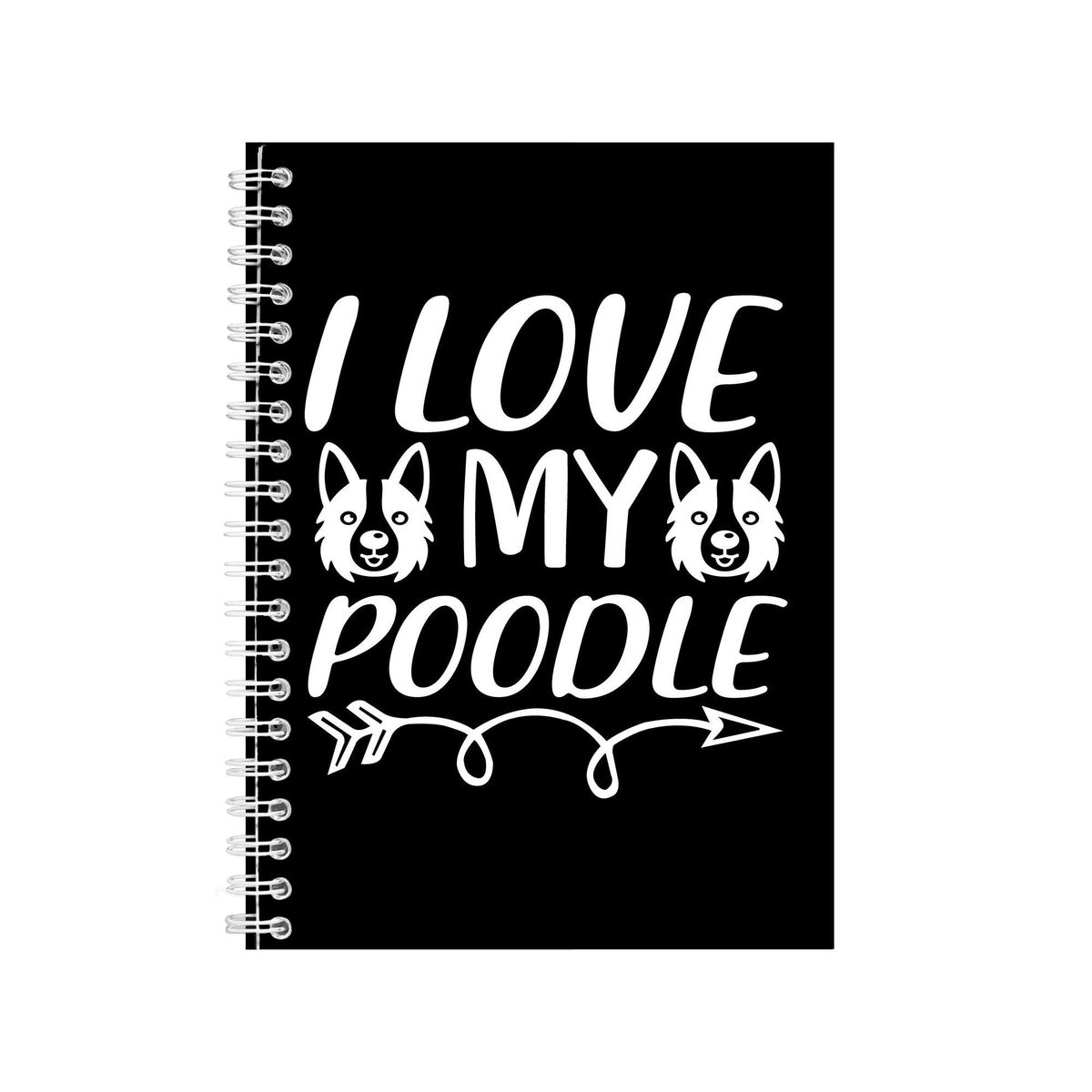My Poodle Gift Idea A5 notebook notepad dogs pets 329 | Shop Today. Get ...