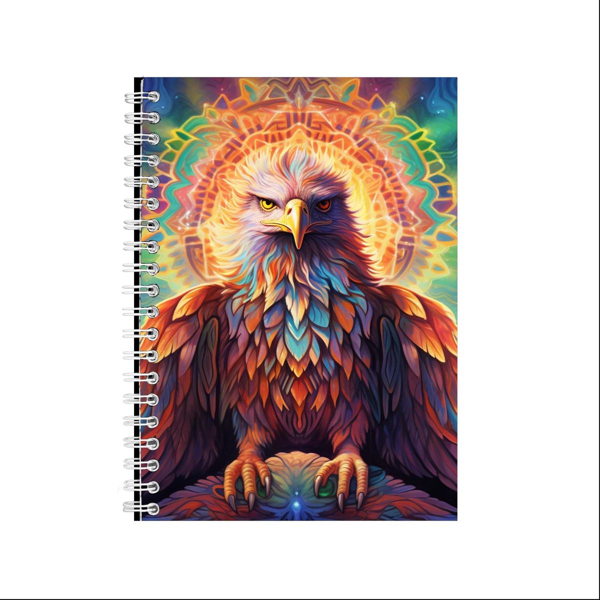 Psychedelic Eagle 2 A5 Notebook B-Day Gift | Shop Today. Get it ...