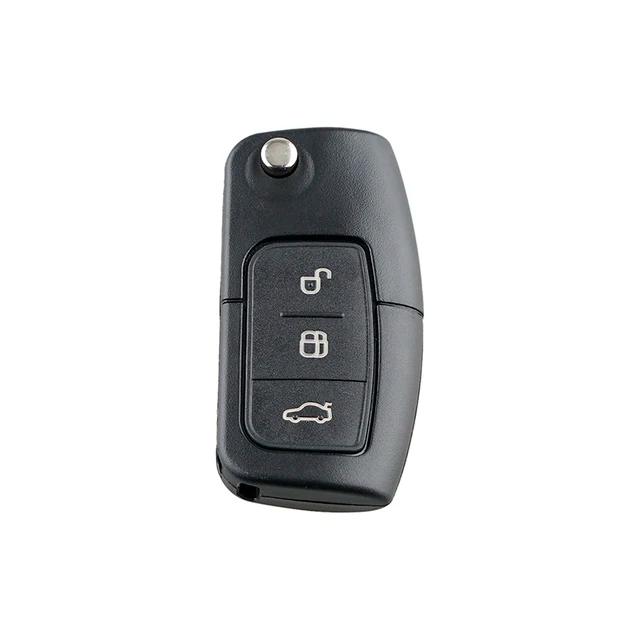 3 Button Car Key Case Shell Compatible with Ford Focus C-Max Fiesta ...