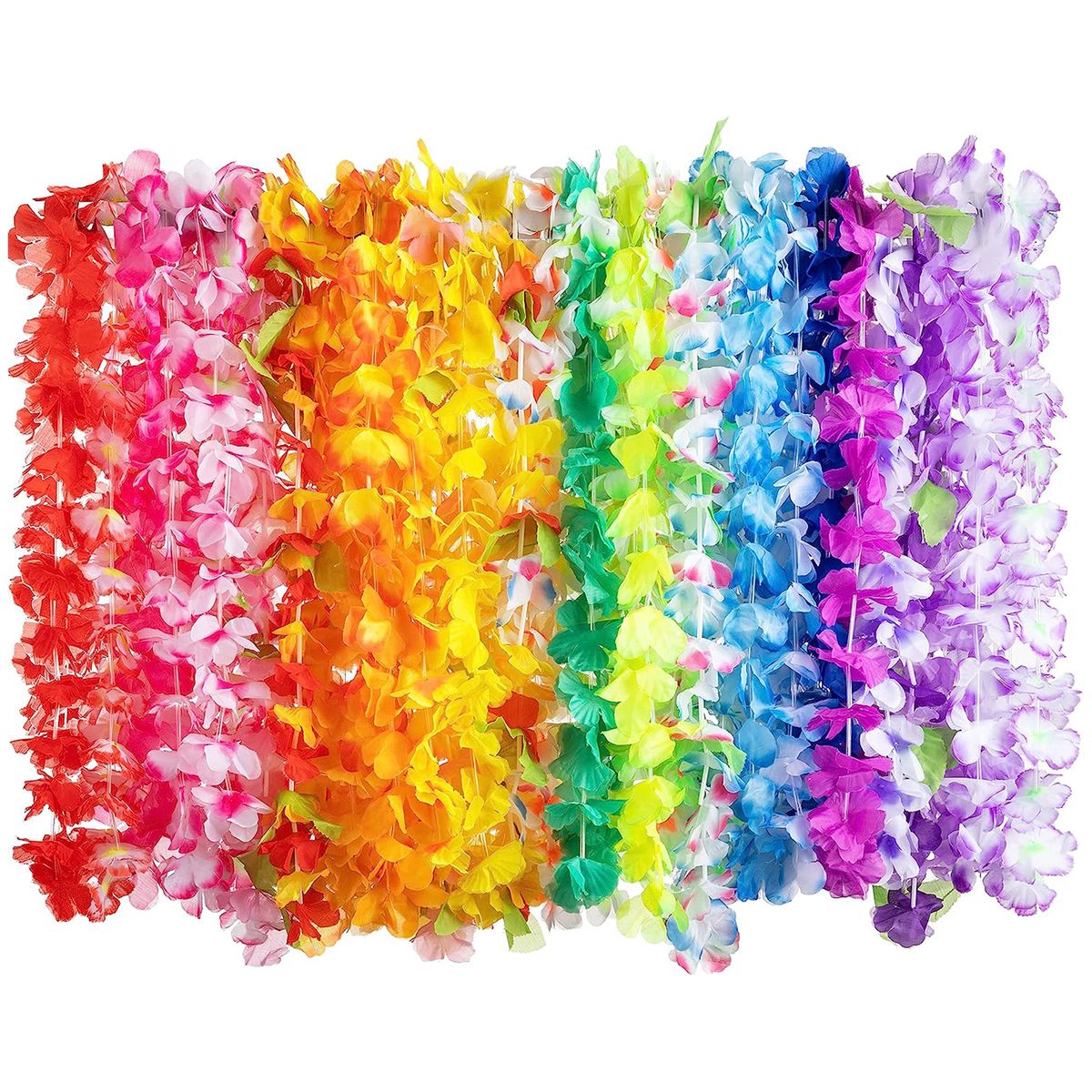 36 Pack Hawaiian Leis Silk Bulk Tropical Flower Luau Beach Party Supplies Shop Today Get It