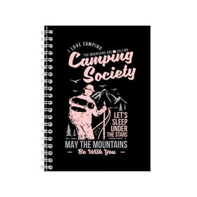 Camping Society Notebook Adventure Gift Idea A5 Notepad 124 | Shop ...