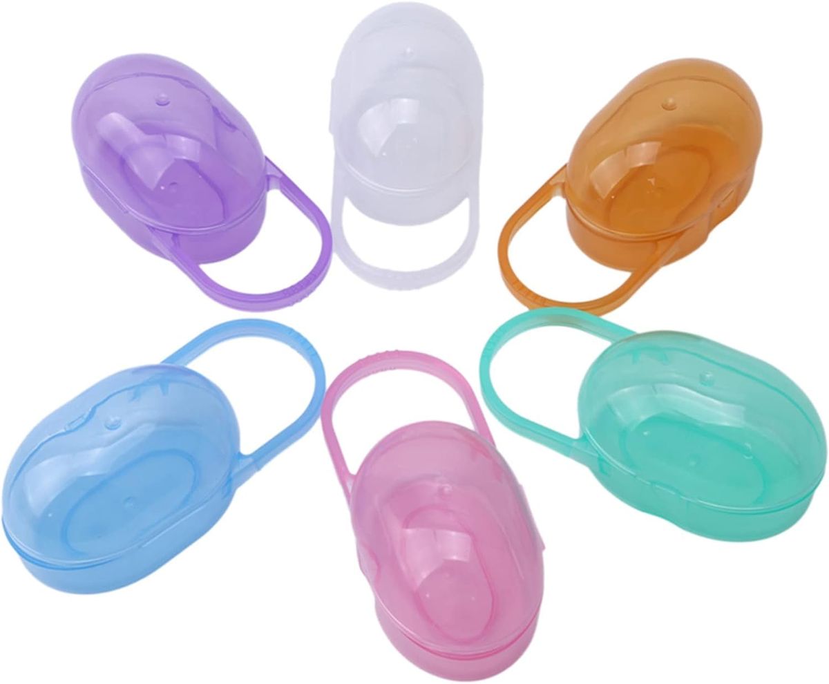 6 Pcs Baby Dummy Case Pacifier Case Pacifier Holder Storage Box | Shop ...