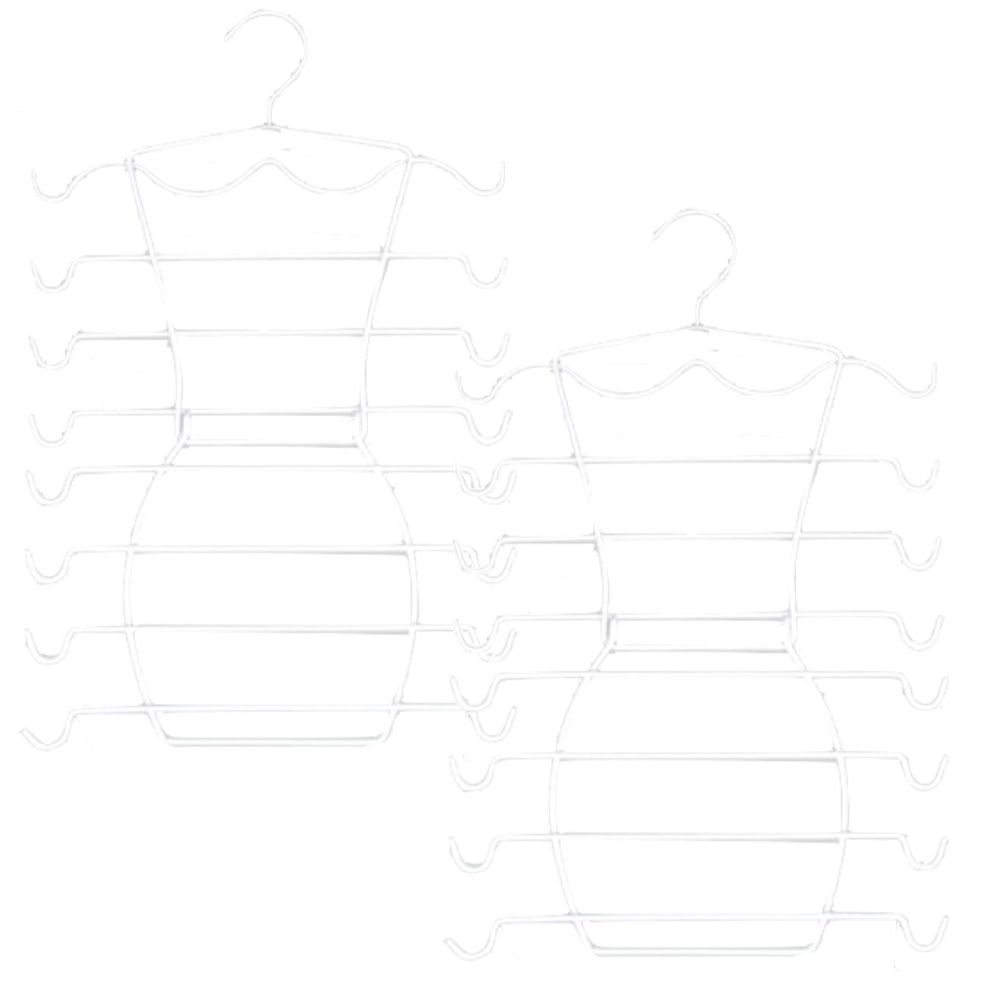 Home Multifunctional Multi Level 8 Tier Clothing Hanger Set Of 2 ...