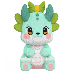 Cute & Fun Building Block Ornament - Educational Stress-Relief Toy ...