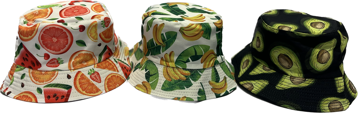 NAF NAF - Summer Fruit Bucket Hat - 3 Set | Shop Today. Get it Tomorrow ...