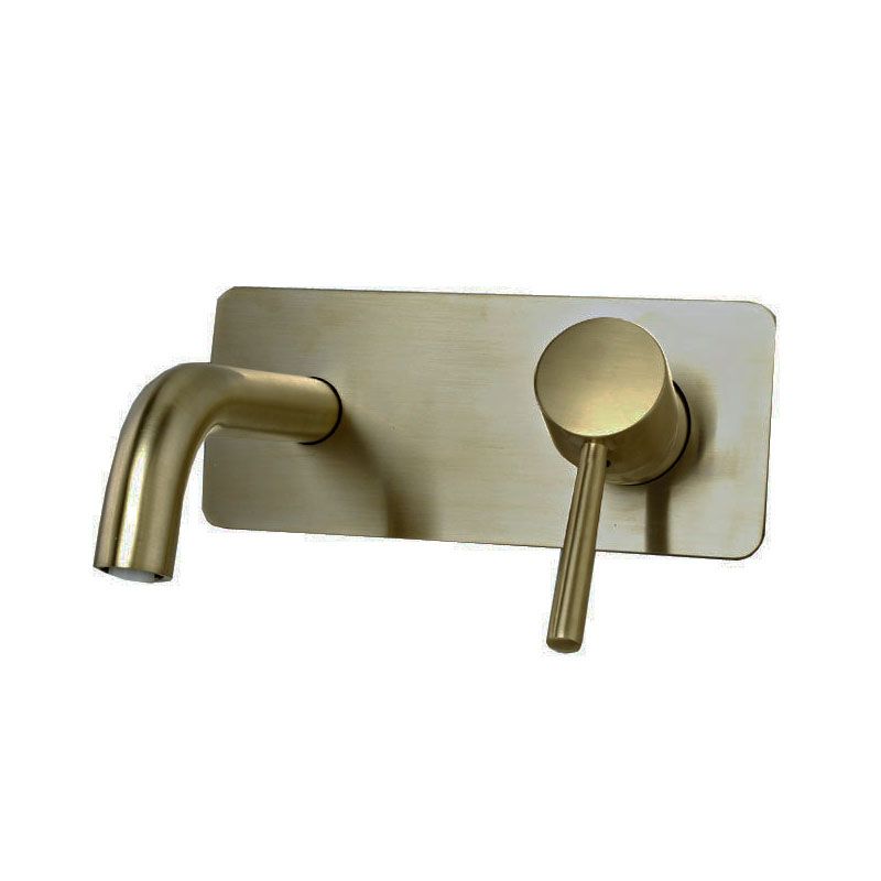 Trendy Taps Quality Brass Wall Mounted Mixer & Back Plate Cuive Range ...