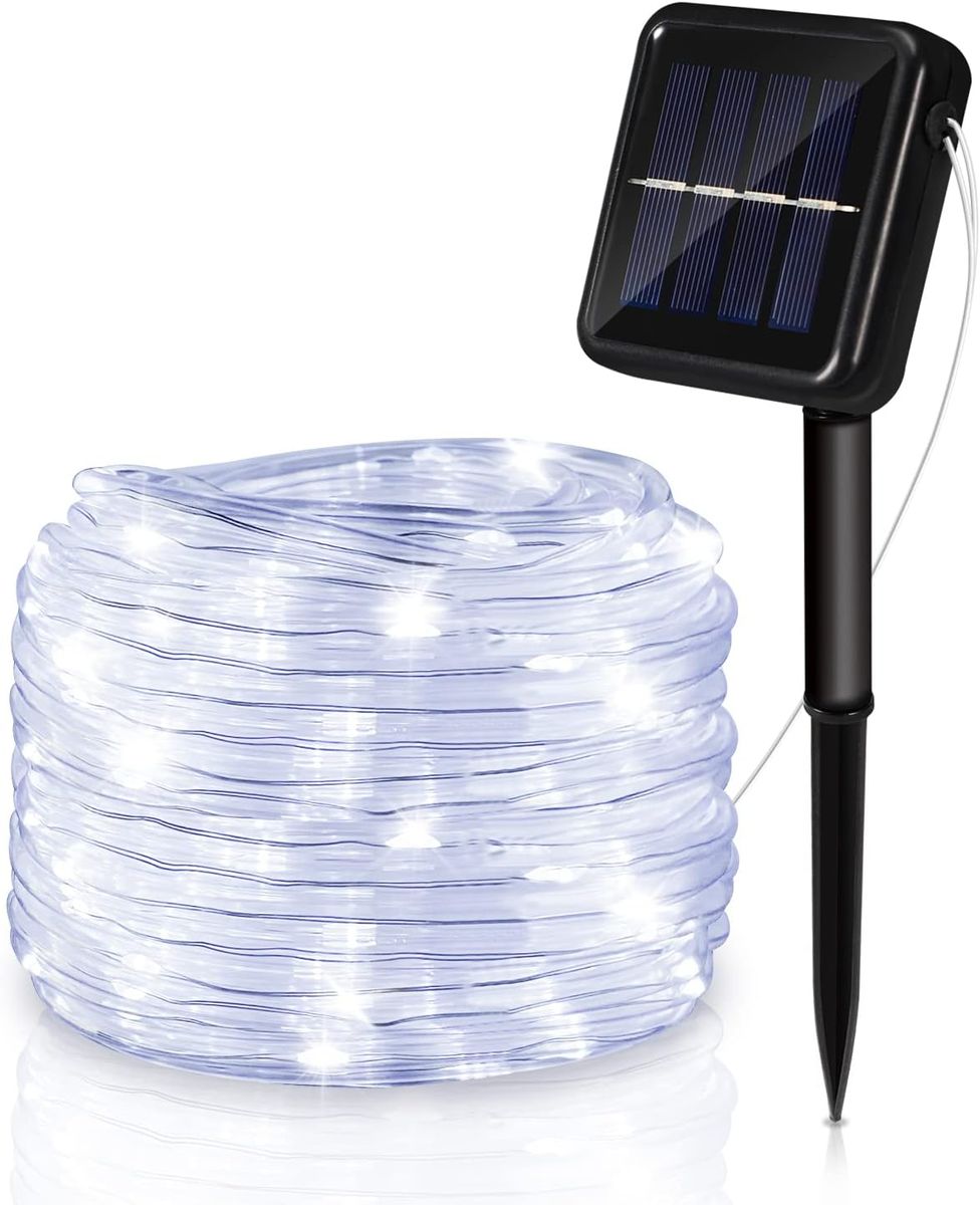 20M Solar Led Rope Light Cool White Color | Shop Today. Get it Tomorrow ...