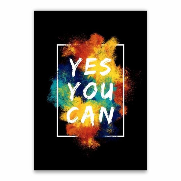 Yes You Can Poster - A1 | Shop Today. Get it Tomorrow! | takealot.com