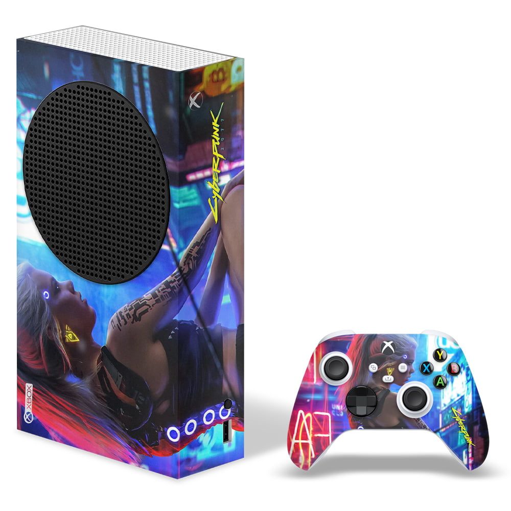 SkinNit Decal Sticker Skin For Xbox Series S: Cyberpunk 2024 | Shop ...