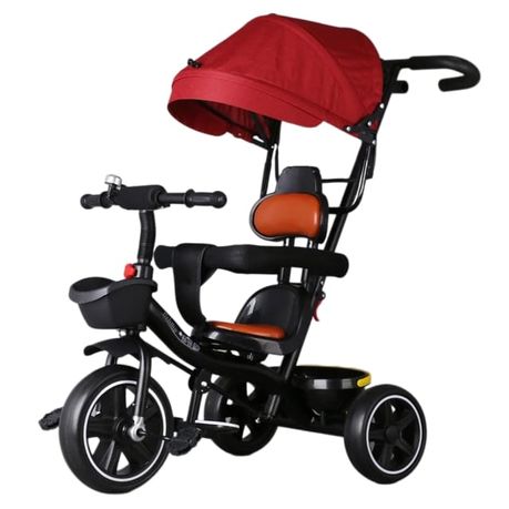 Tricycle With Push Bar