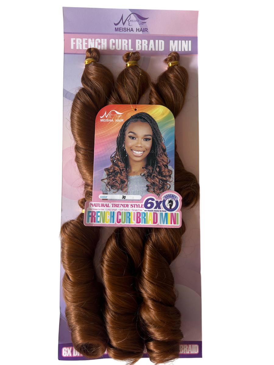 Meisha French Curl Braid Mini - 8 Inch - X 6 bundles | Shop Today. Get ...