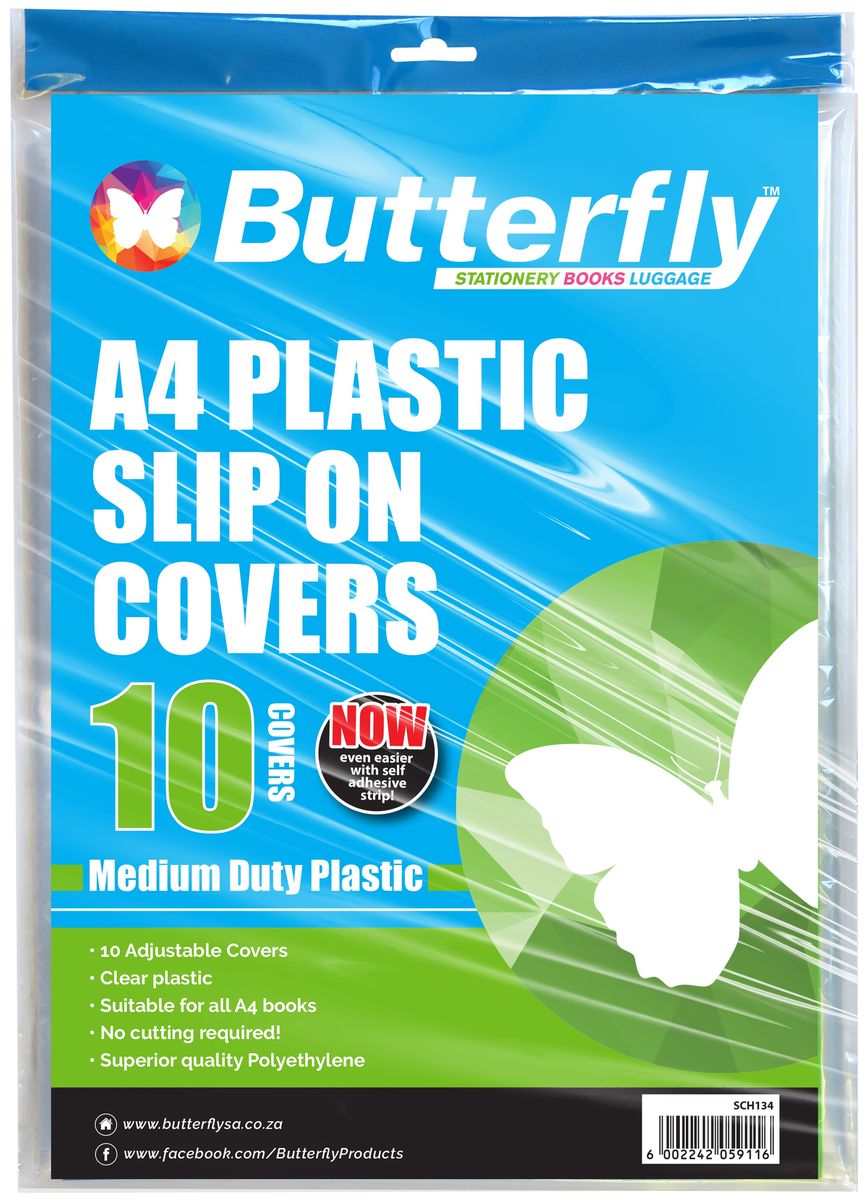 Butterfly A4 Plastic Slip-On Covers - Clear - (Pack Of 25) | Shop Today ...