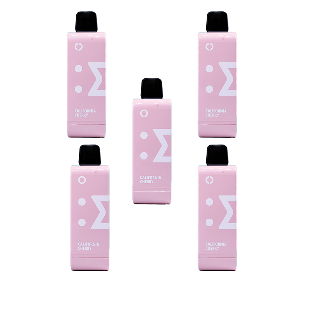 Elf Bar 9000 Puffs Rechargeable Pod 50mg - California Cherry - 5 Pack ...