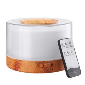 500ml Humidifier And Essential Oil Diffuser With Color Changing Light ...